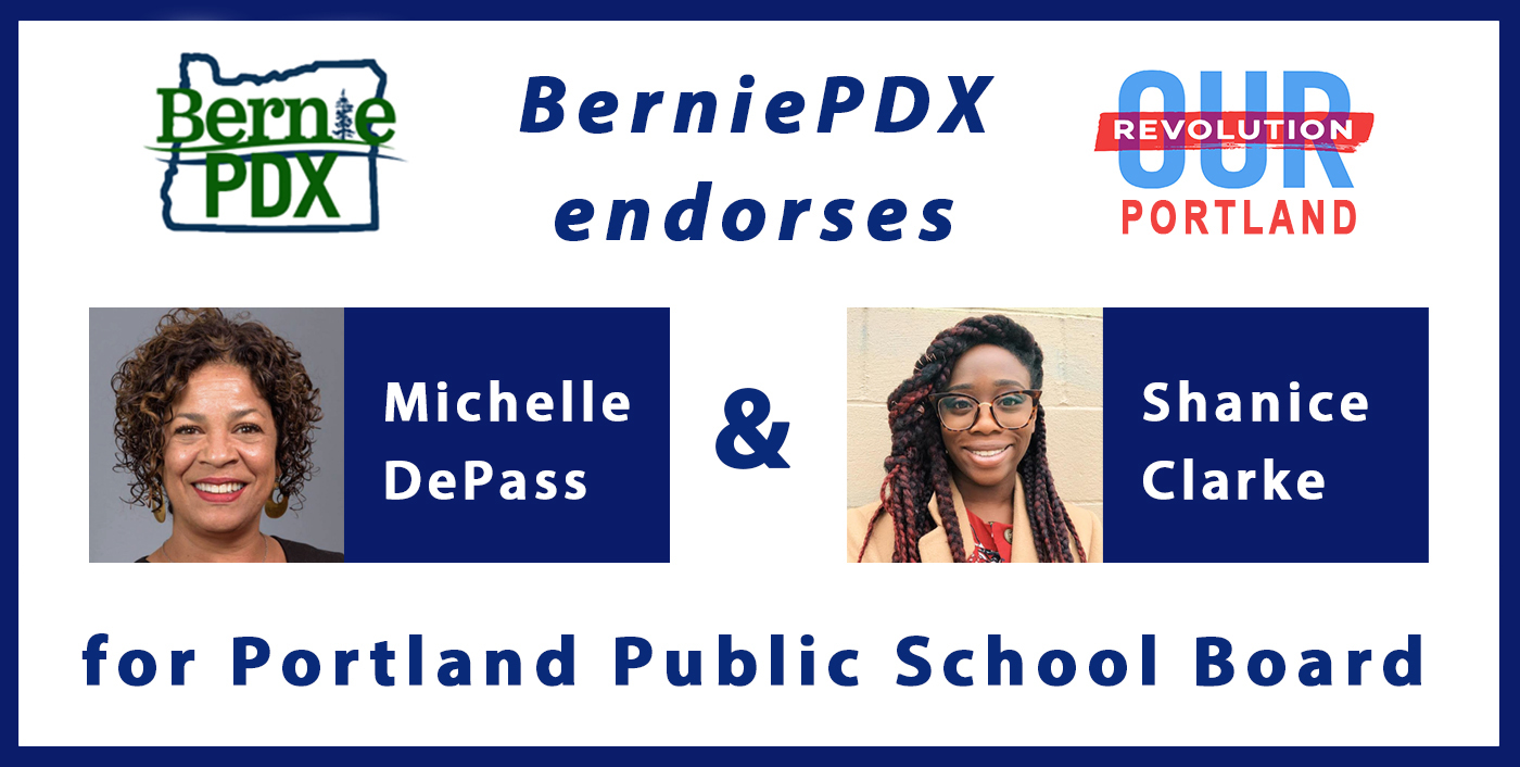 BerniePDX Endorses Michelle DePass and Shanice Clarke for Portland ...