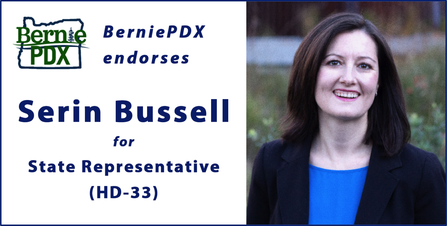 2020 Endorsements – BerniePDX / Portland for Bernie